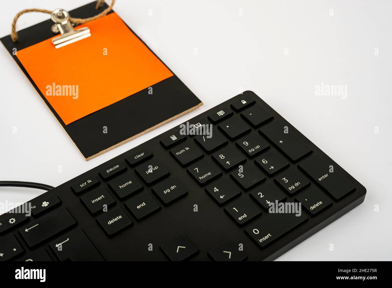 Computer Keyboard And Symbol.Information Medium For Communication ...