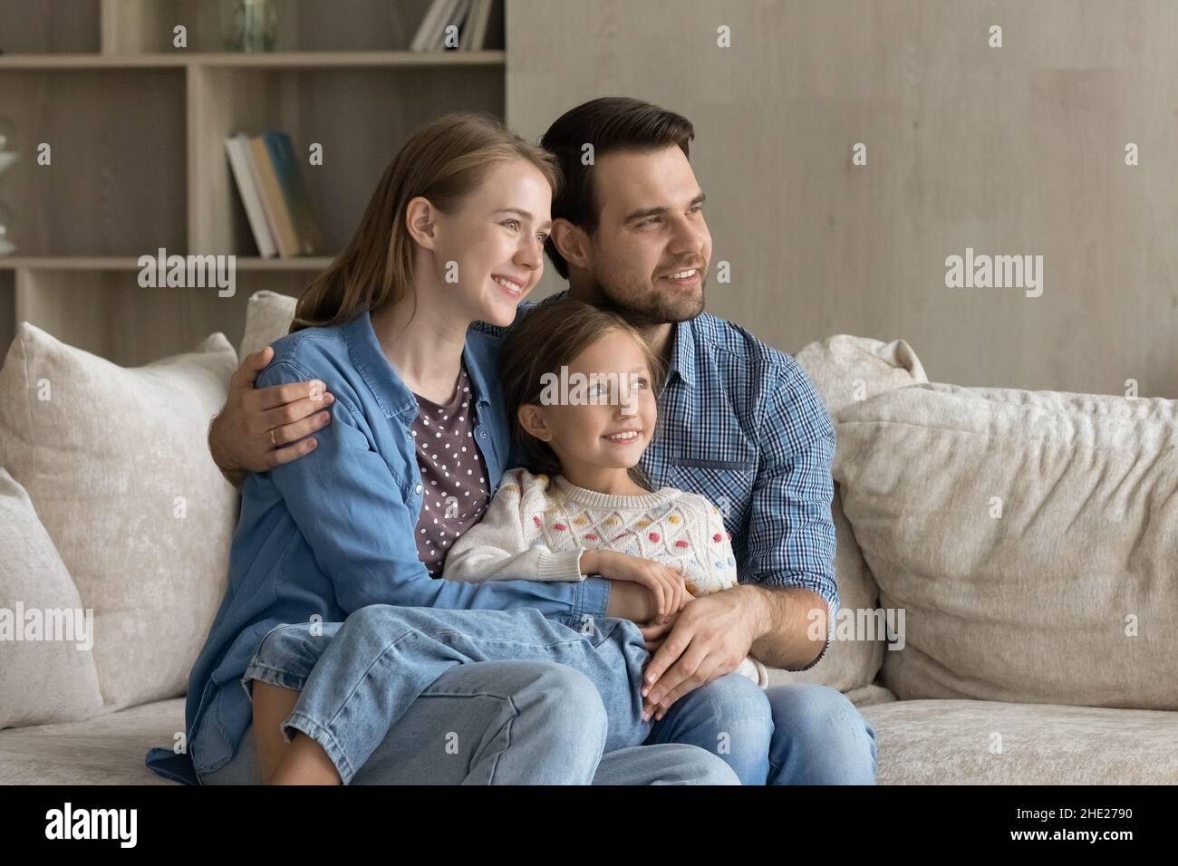Child looking in distance hi-res stock photography and images - Alamy