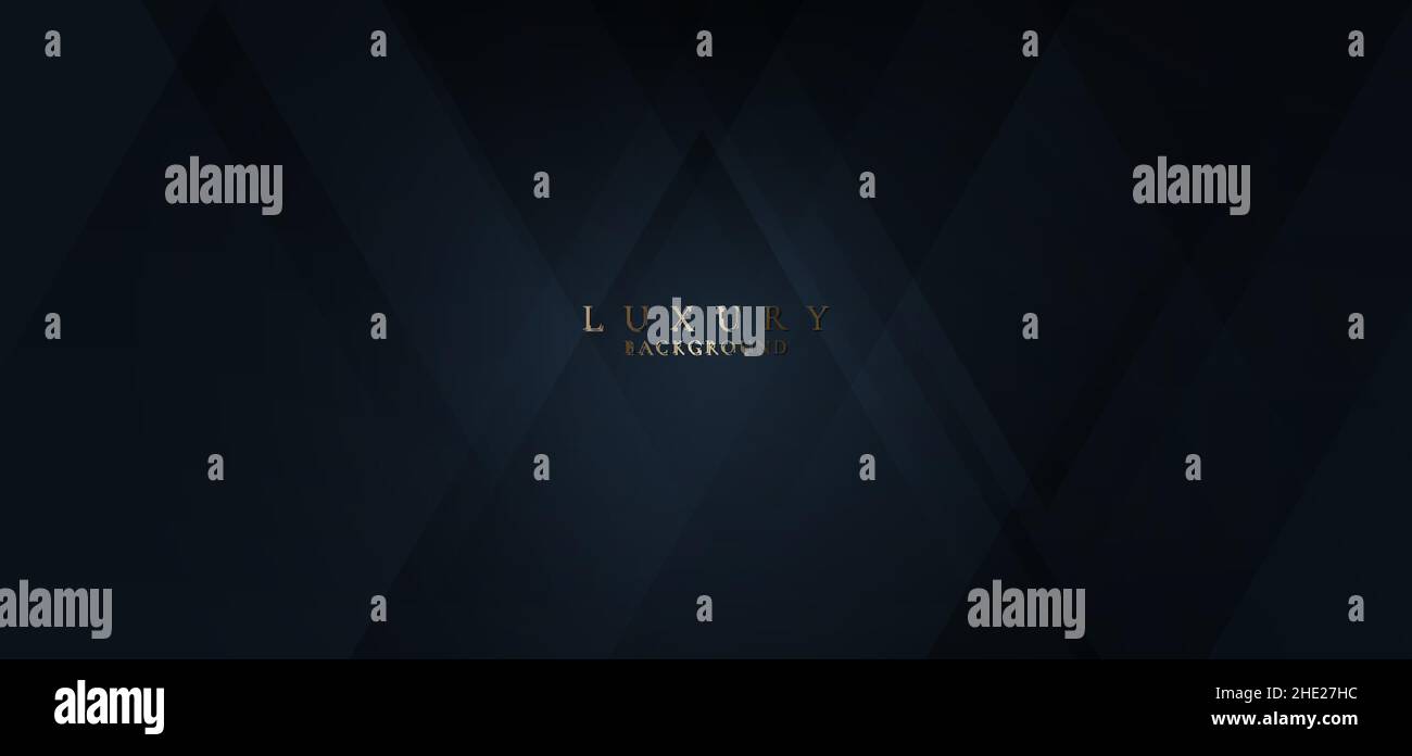 Elegant abstract dark blue triangles shapes overlapping layered on ...