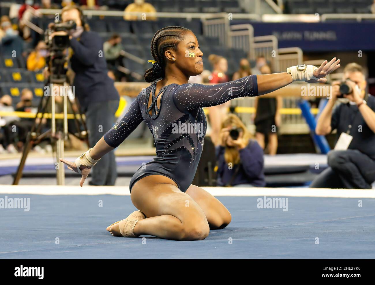 Ann Arbor, Michigan, USA. 6th Jan, 2022. 1 Ranked University of ...