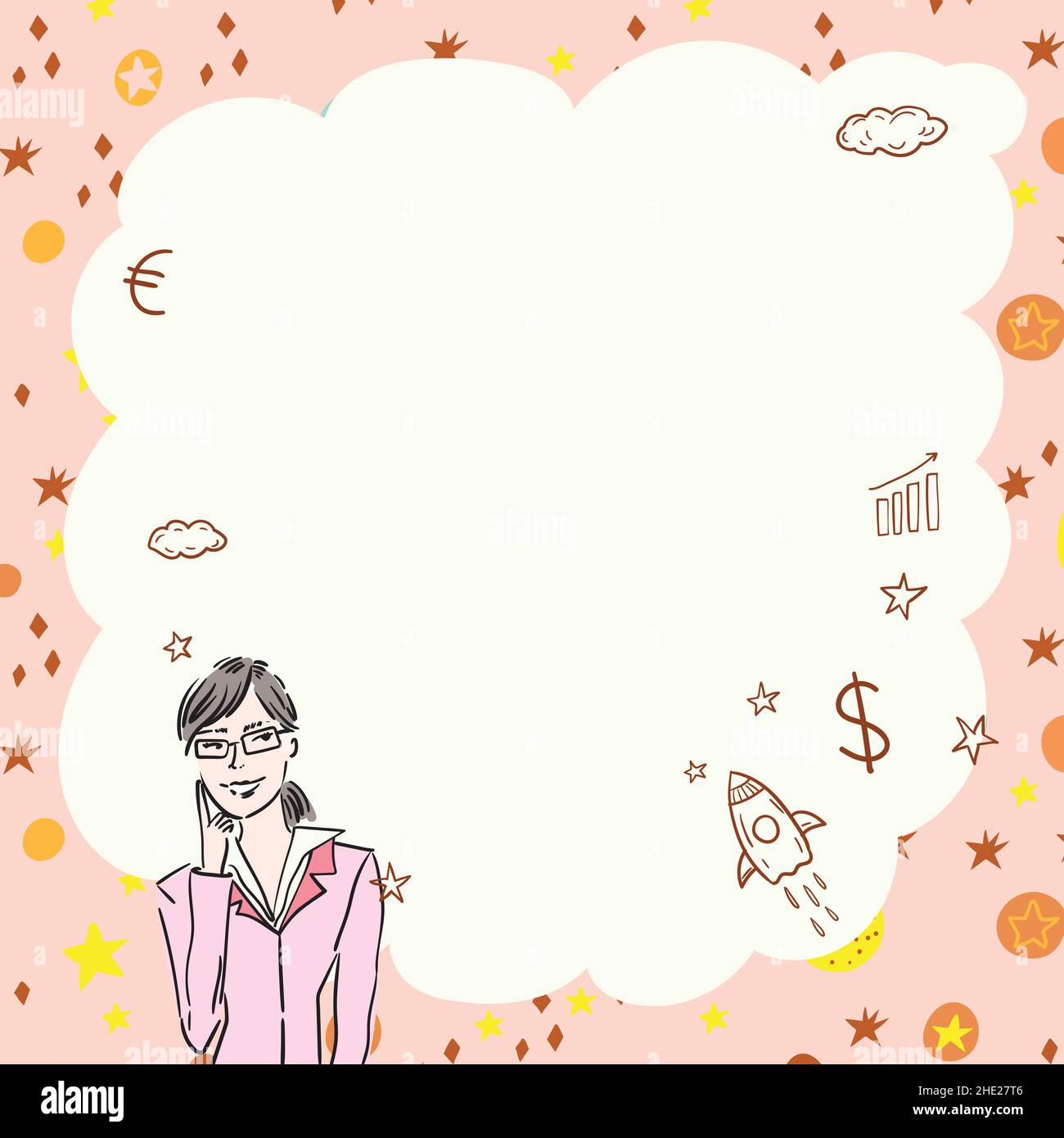 Illustration Of Lady Thinking Deeply Alone For New Amazing Tactical ...