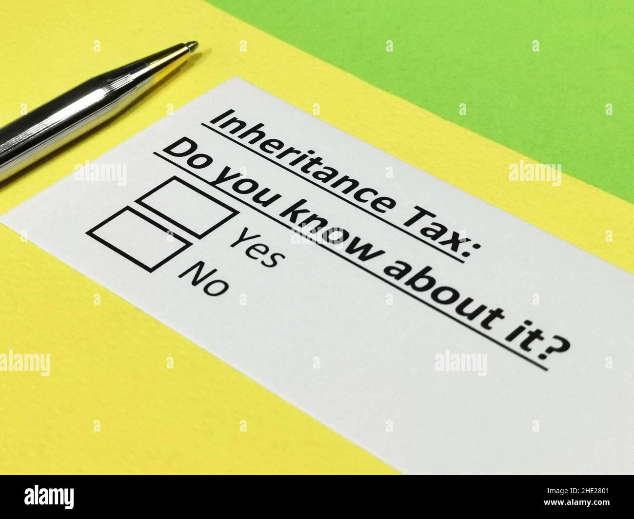 Inheritance tax hi-res stock photography and images - Alamy