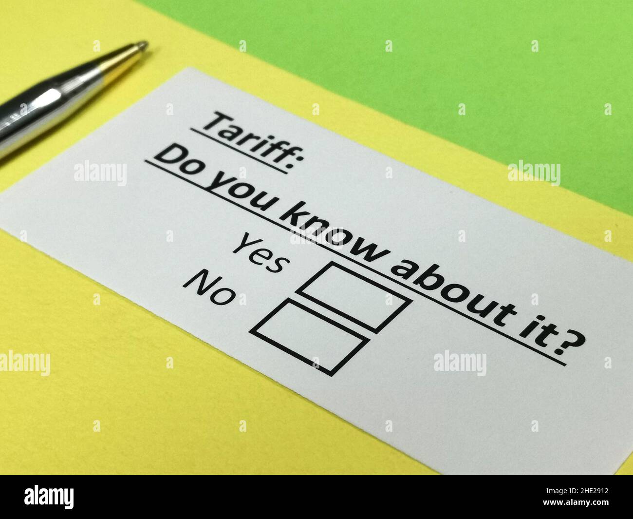 Tariff learn hi-res stock photography and images - Alamy