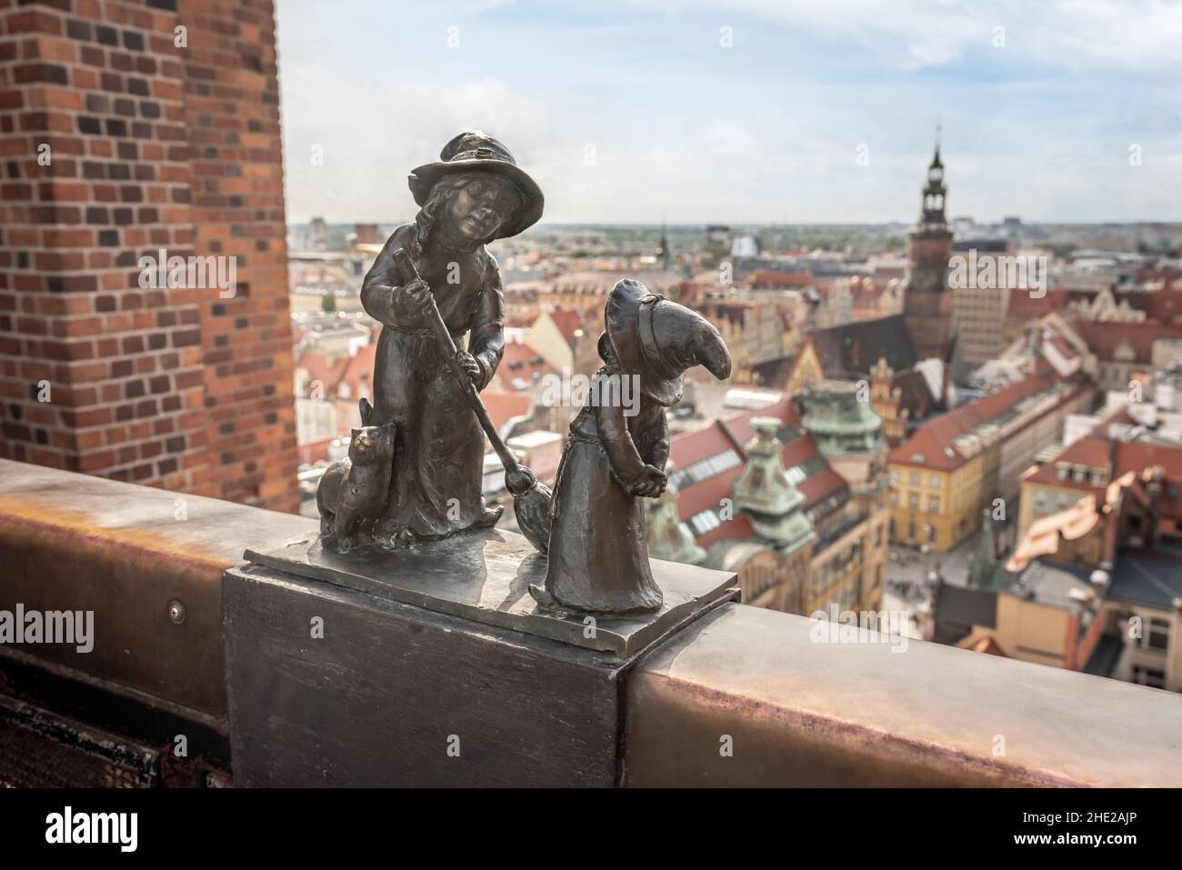 Wroclaw bridge of penitents hi-res stock photography and images - Alamy