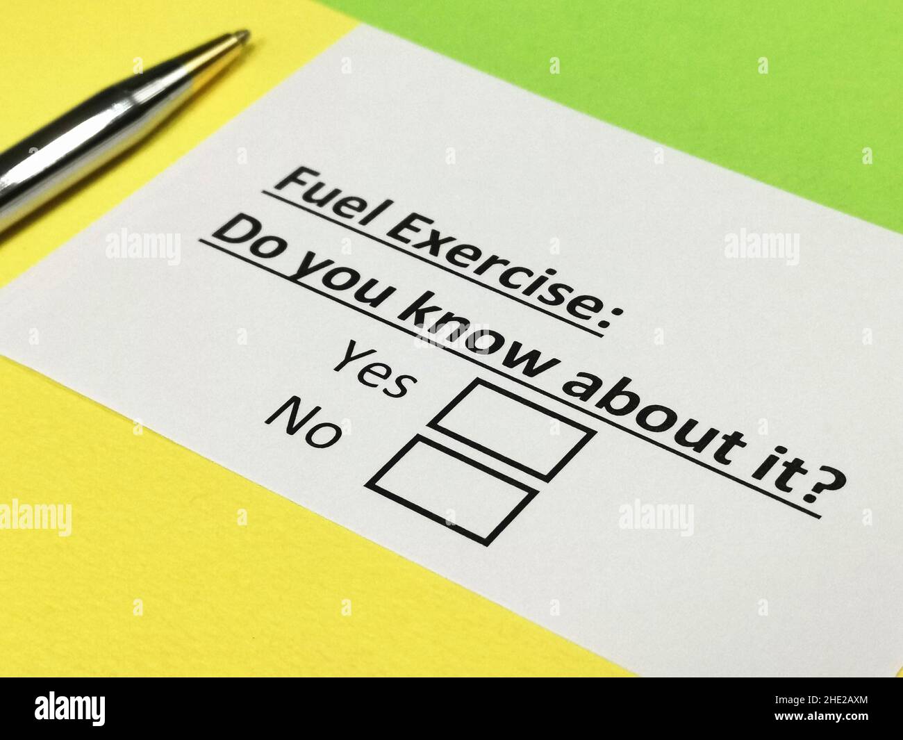 Know your fuel hi-res stock photography and images - Alamy