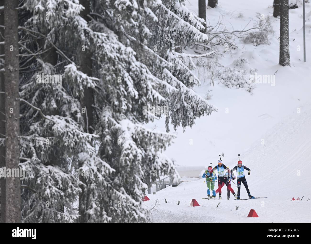 Oberhof, Germany. 08th Jan, 2022. Biathlon, World Cup, Individual Relay ...