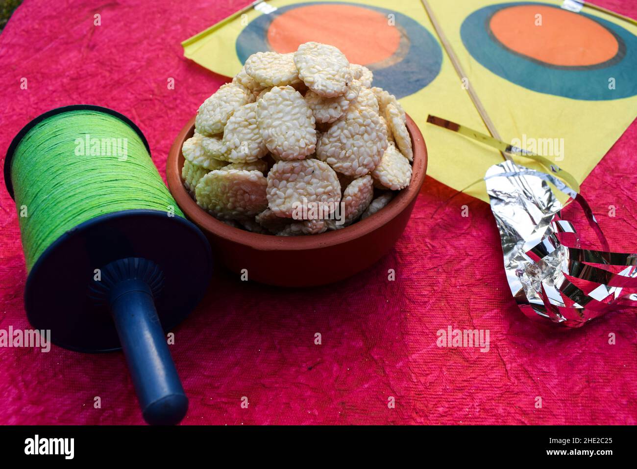 Uttarayan sweets hi-res stock photography and images - Alamy