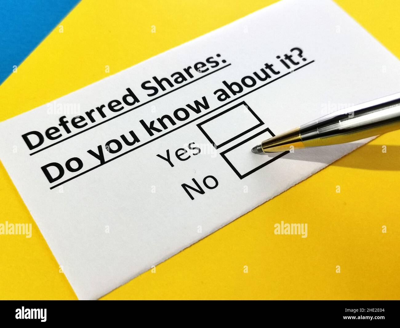 Deferred stock hi-res stock photography and images - Alamy