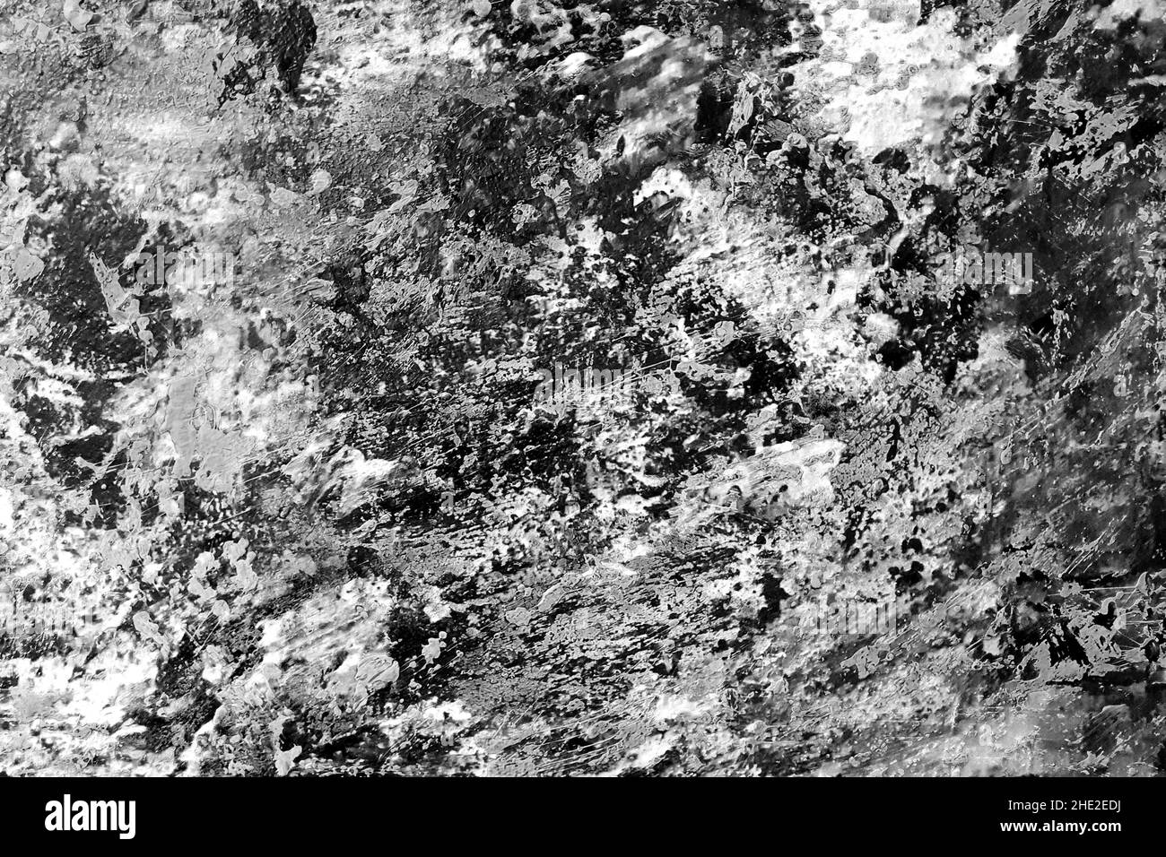 Acrylic paint canvas purple Black and White Stock Photos & Images - Alamy