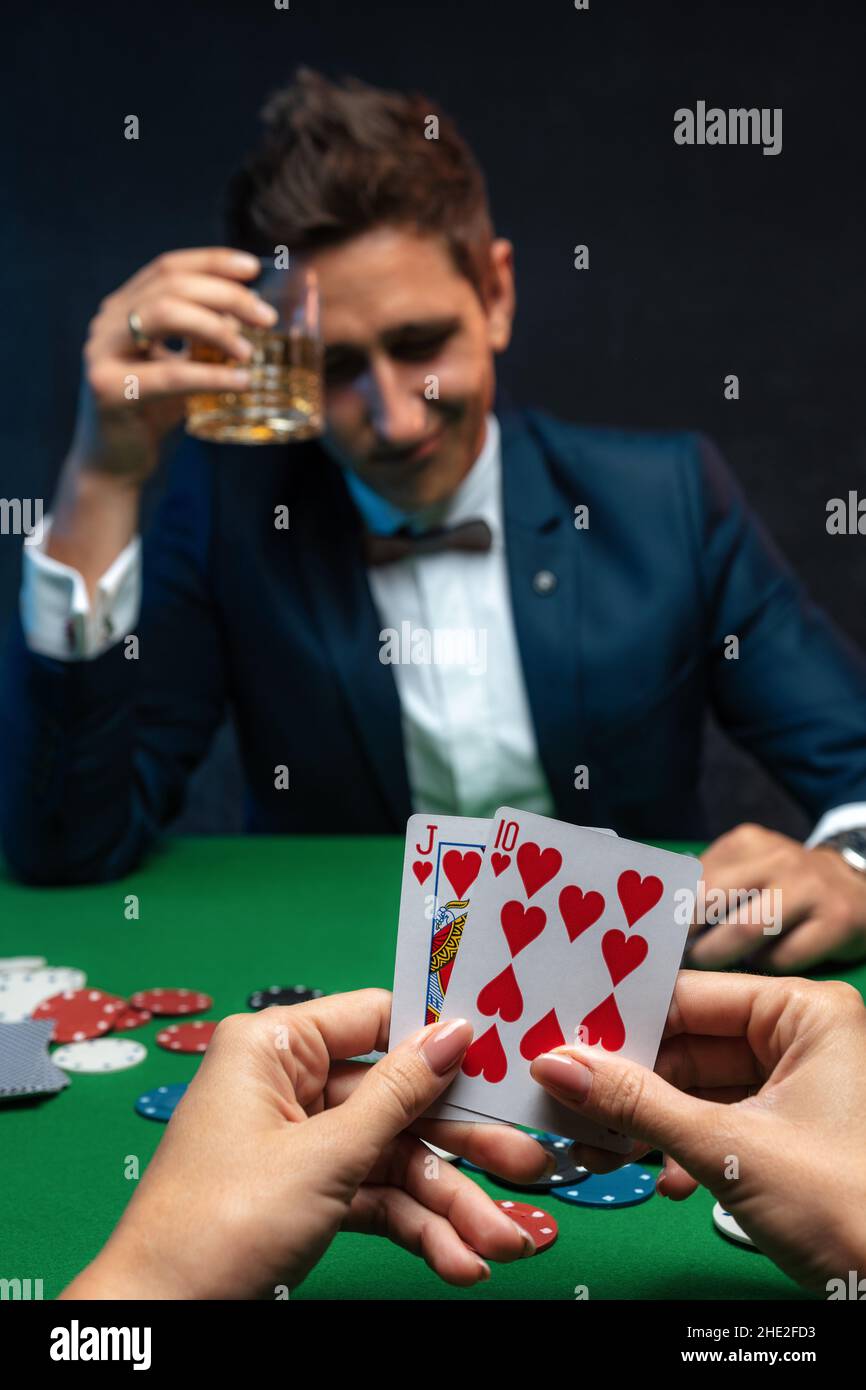 Poker player is frustrated and emotional over loosing and finding it ...