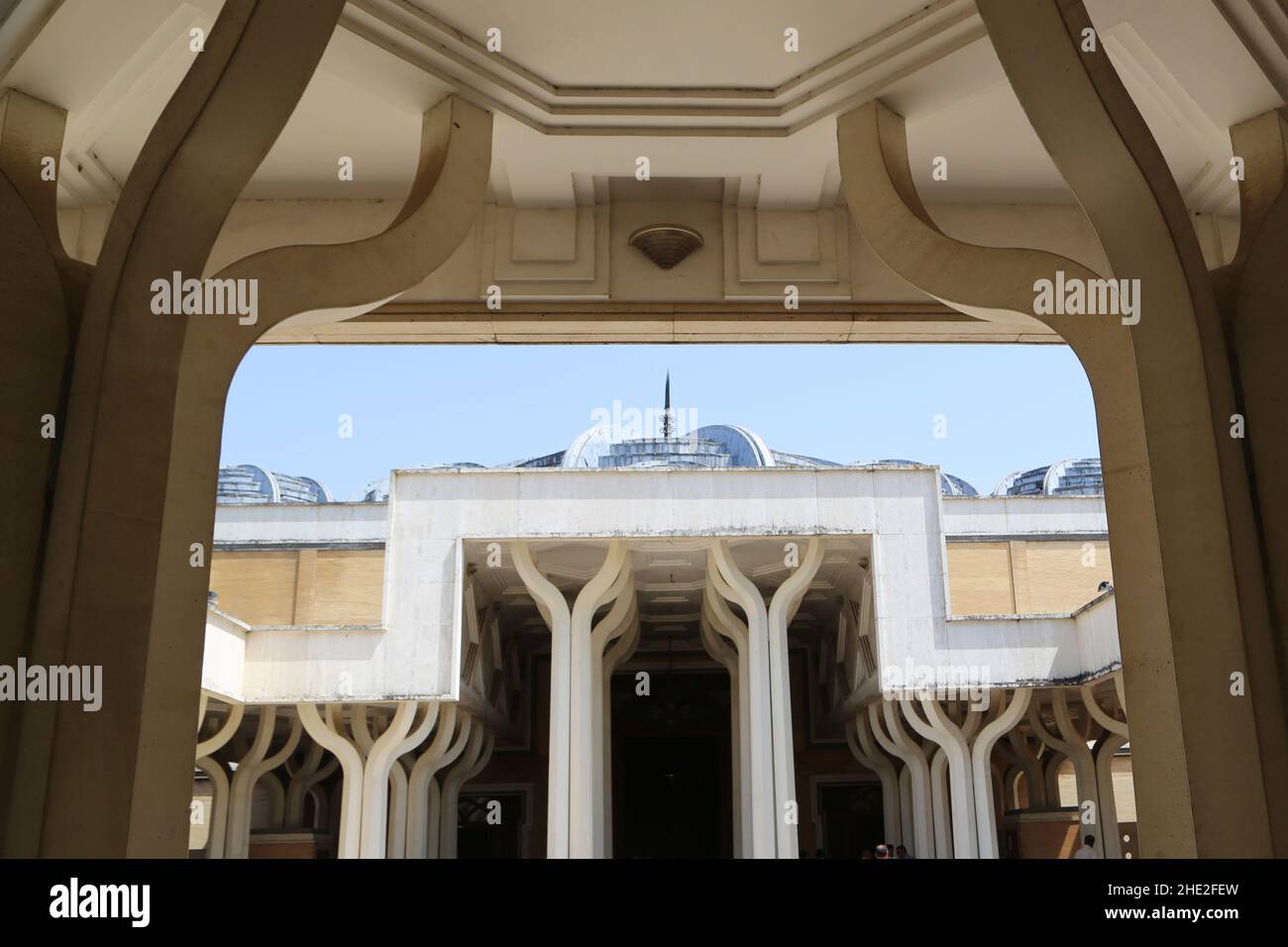 Rome, Italy - June 2019, Islamic Cultural Center And Grand Mosque of ...