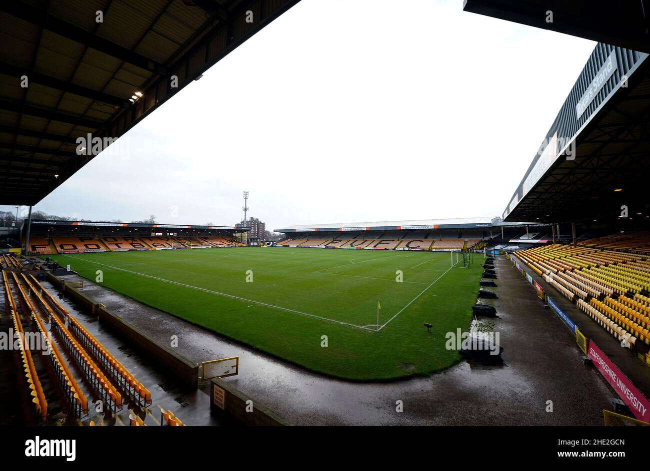 Vale park stadium view hi-res stock photography and images - Alamy
