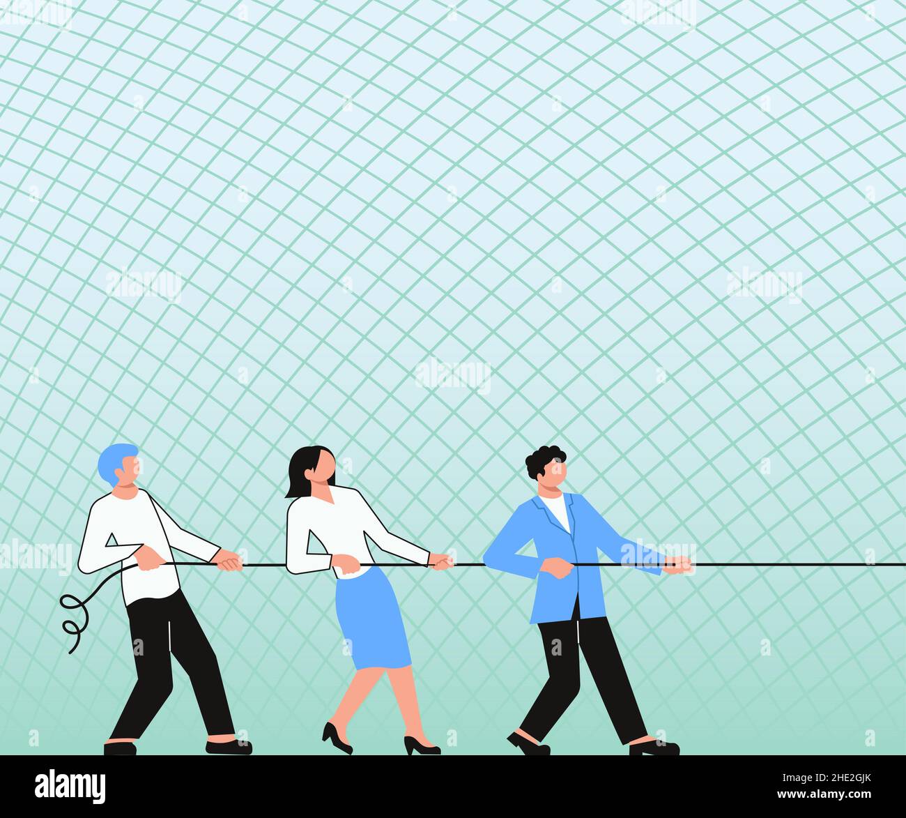 Modern ways of working Stock Vector Images - Alamy