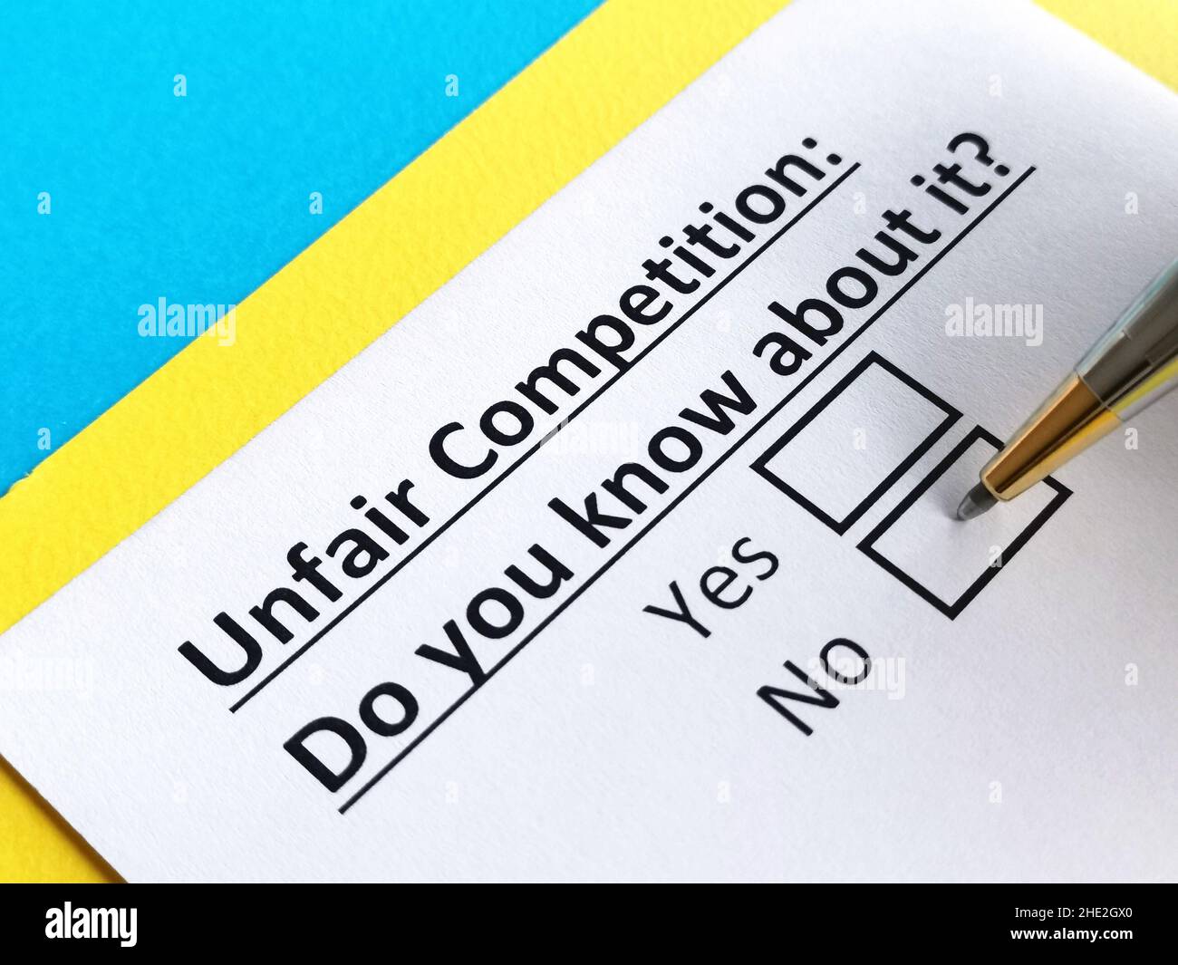 Unfair competition hi-res stock photography and images - Alamy