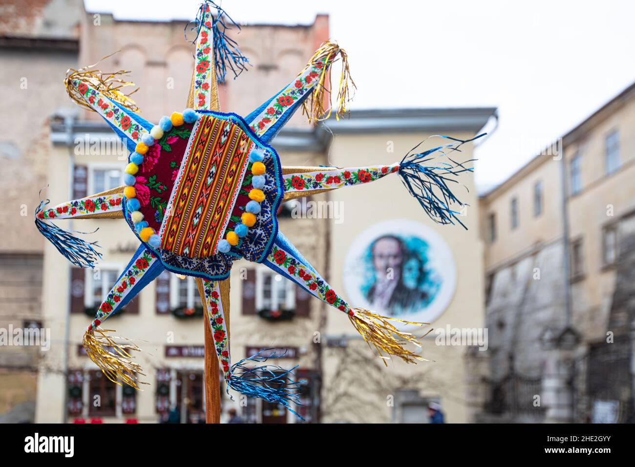 Lviv, Ukraine - January 8, 2022: Celebration of Orthodox Christmas in ...
