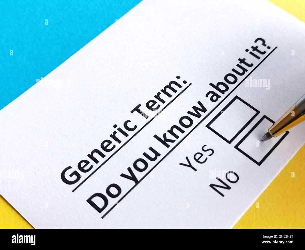 Generic term hi-res stock photography and images - Alamy