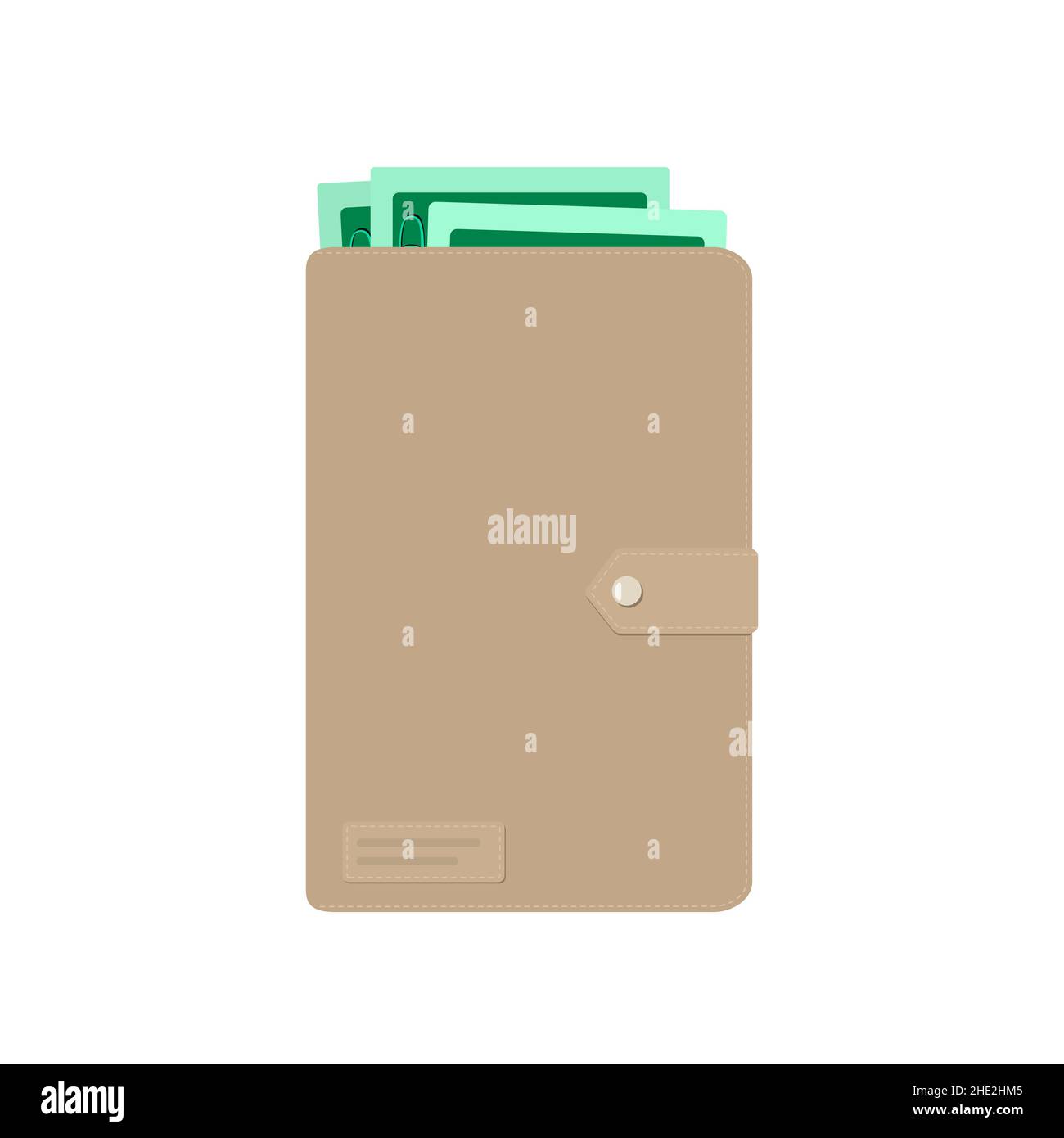International money wallet Stock Vector Images - Alamy