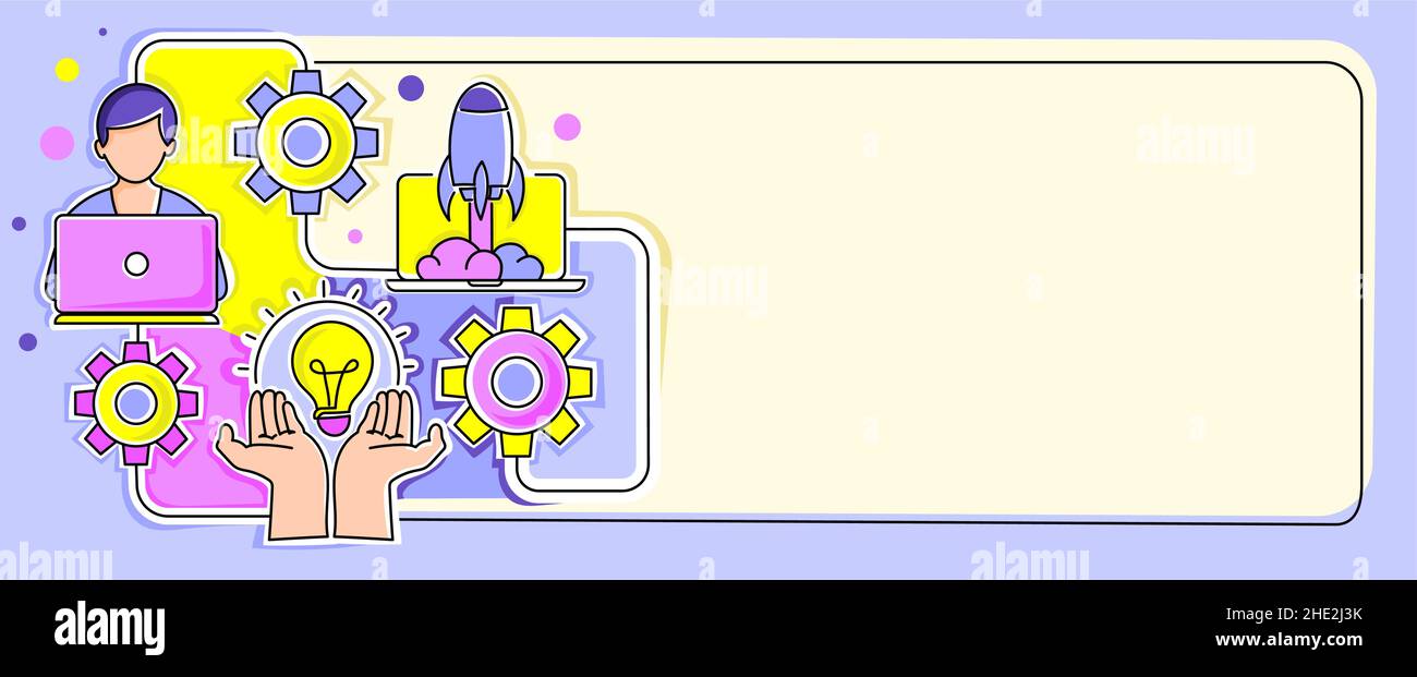 Multiple Heads With Cogs Showing Technology Ideas. Gears In Brain ...