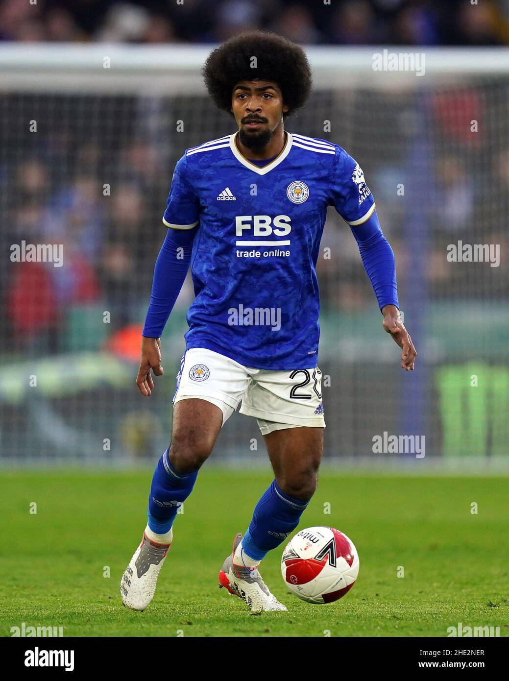 Leicester City's Hamza Choudhury during the Emirates FA Cup third round ...