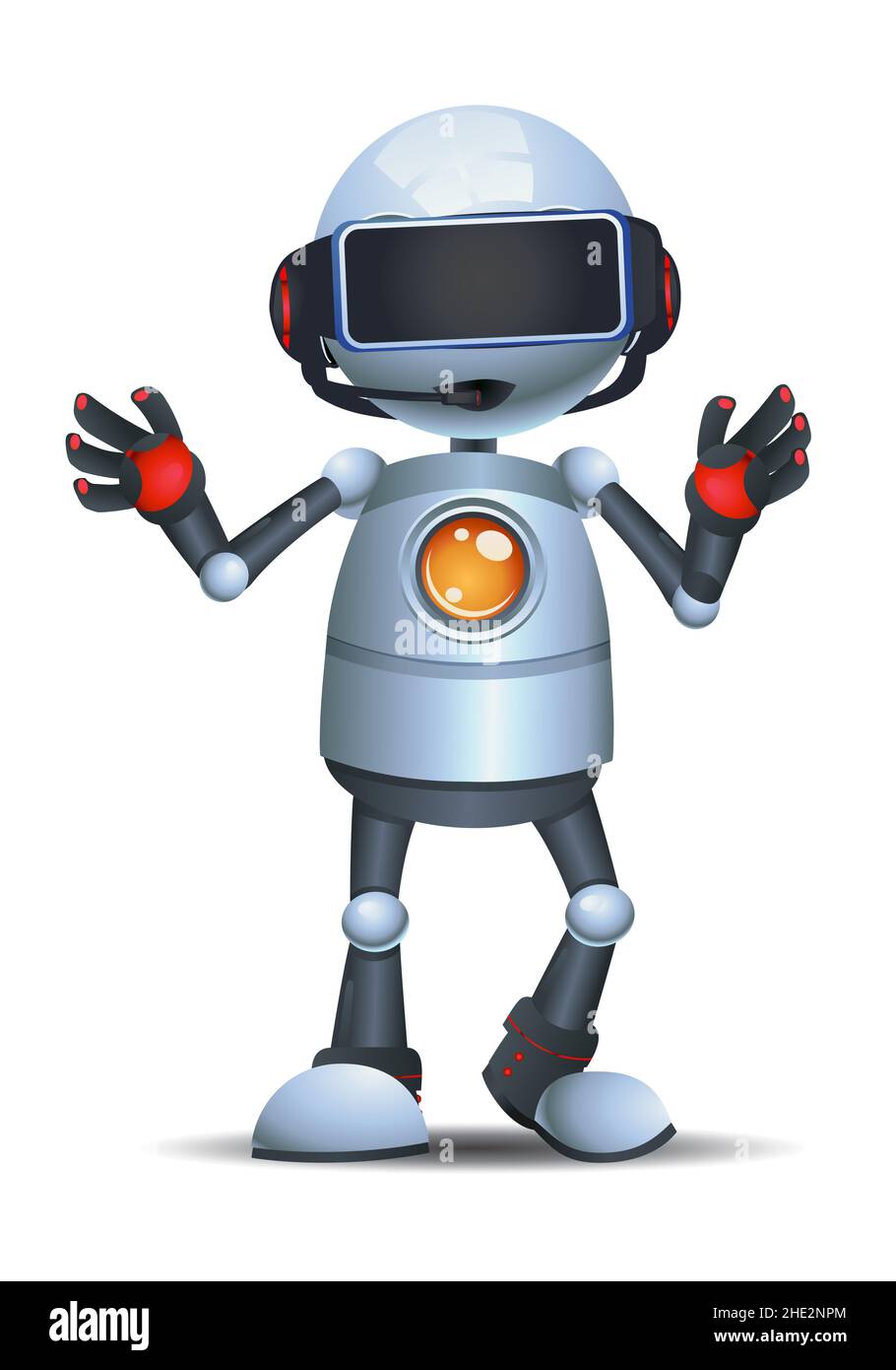 Metaverse robot Cut Out Stock Images & Pictures - Alamy