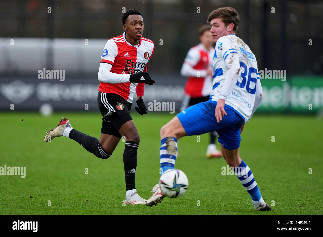 Rotterdam - Antoni Milambo of Feyenoord during the match between ...