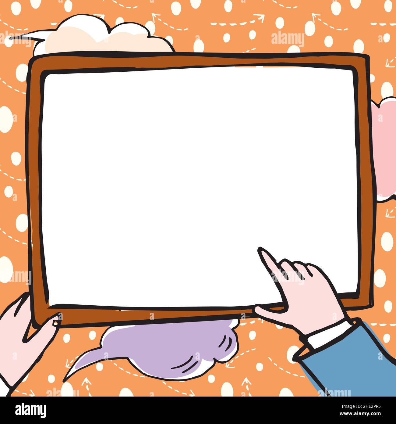 Human hand displaying new Stock Vector Images - Alamy