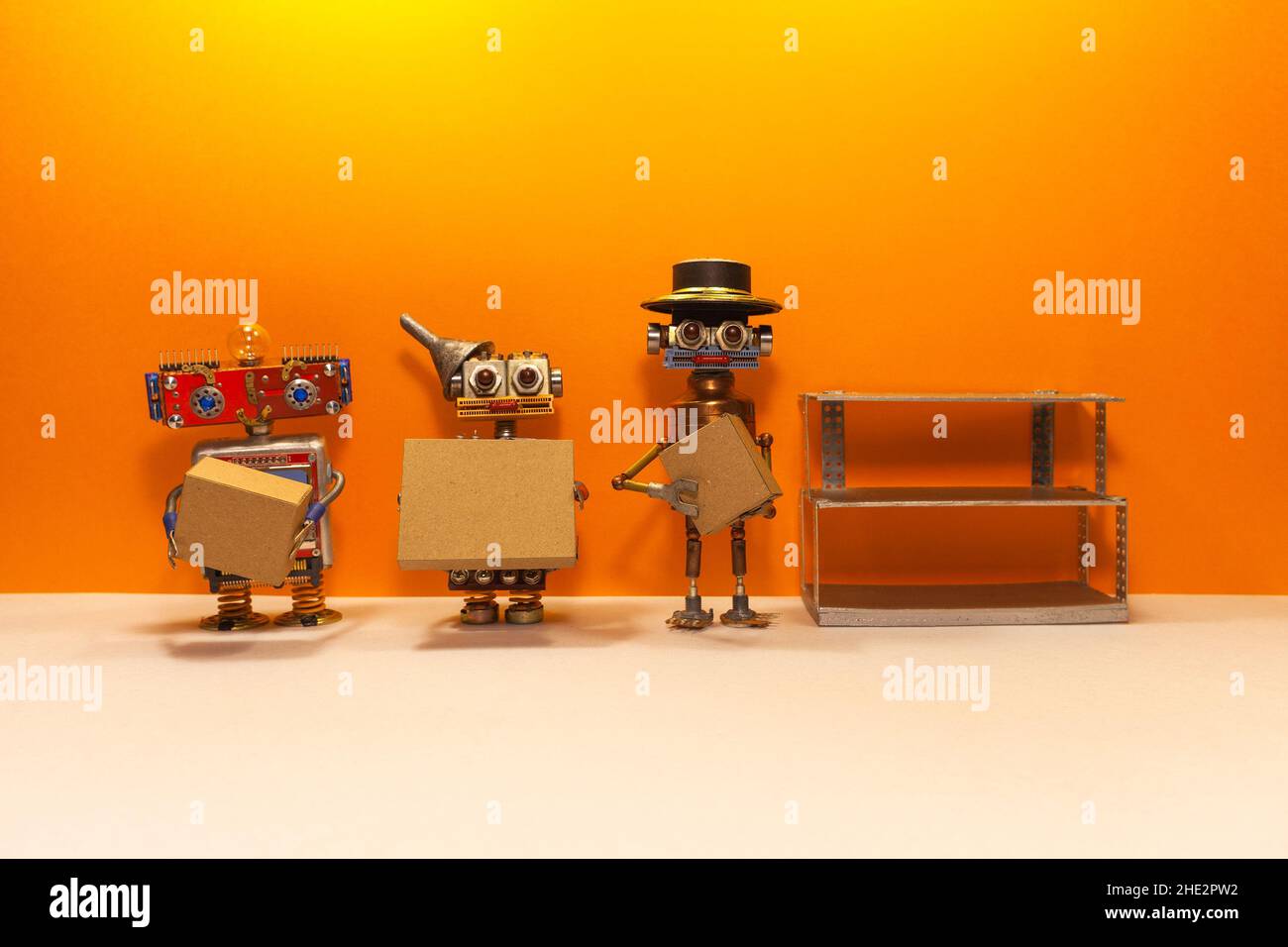 Stacking storage boxes hi-res stock photography and images - Alamy