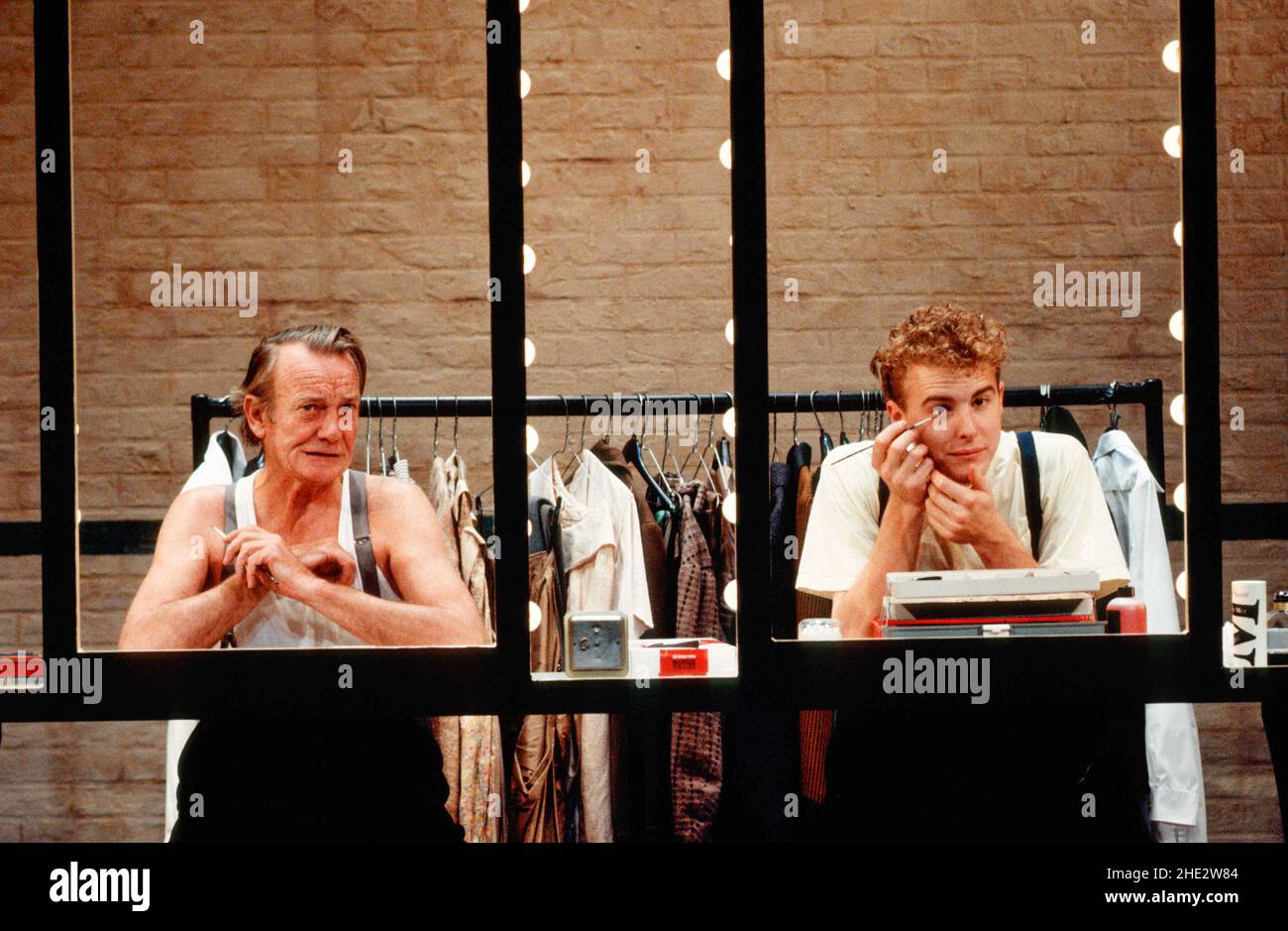 l-r: Denholm Elliott (Robert), Samuel West (John) in A LIFE IN THE ...