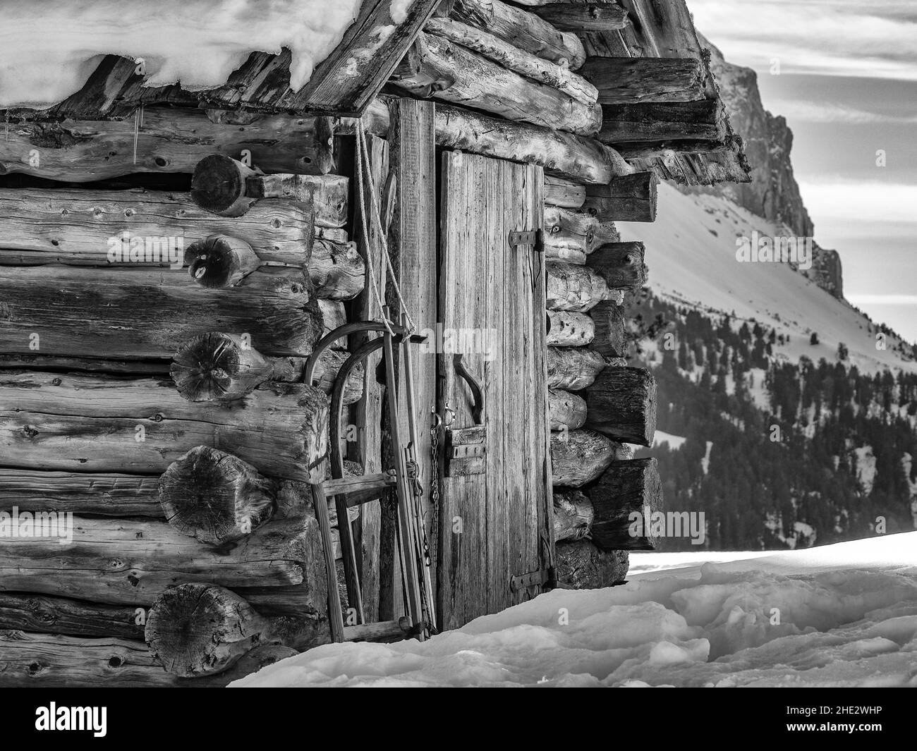Log sled hi-res stock photography and images - Alamy