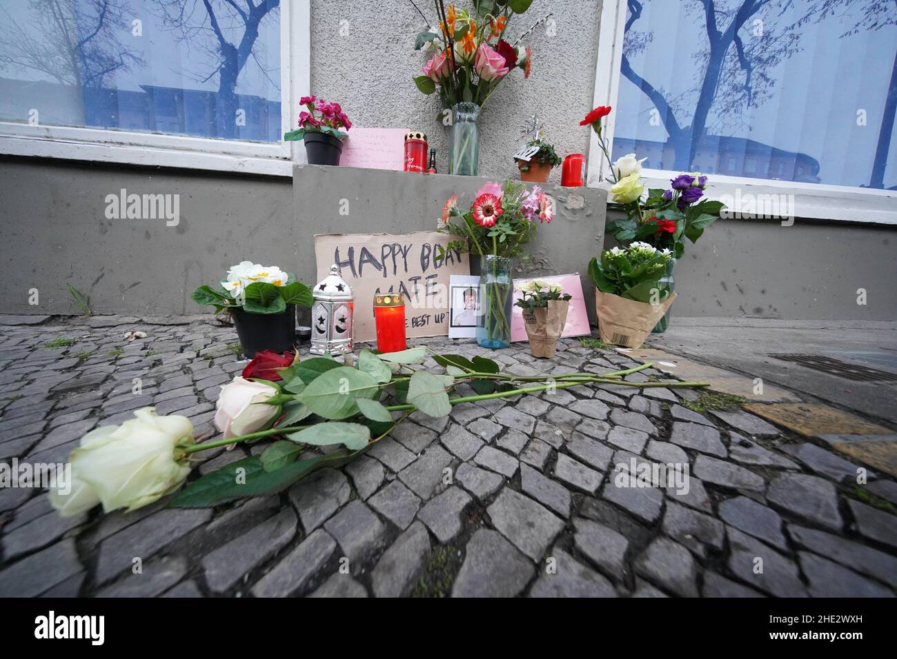 Berlin, Germany. 08th Jan, 2022. Berliners remember 75th birthday of ...