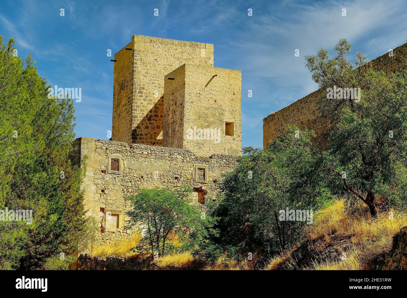 Castle of Ucles in Cuenca Stock Photo - Alamy