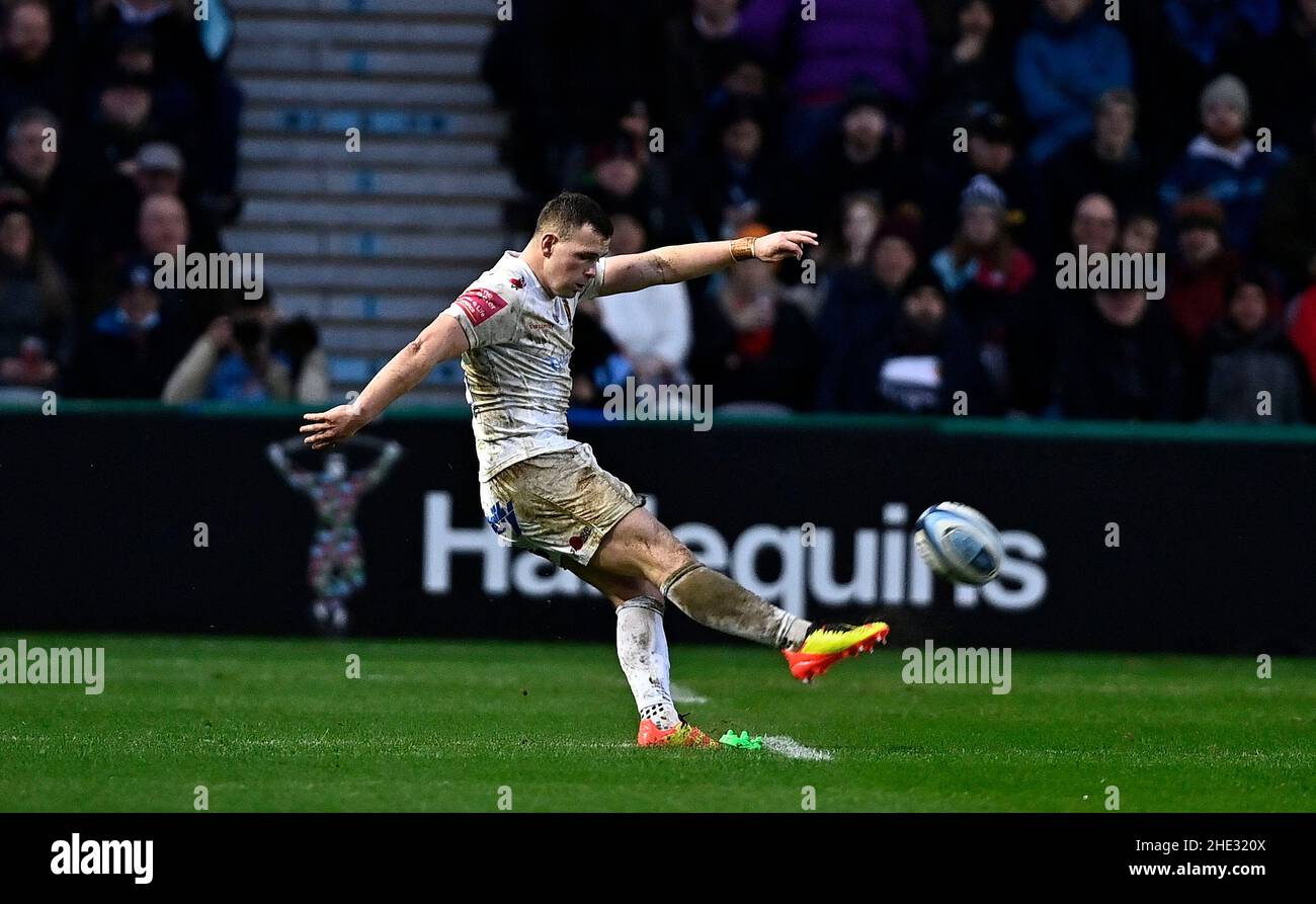 Twickenham, United Kingdom. 08th Jan, 2022. Premiership Rugby ...