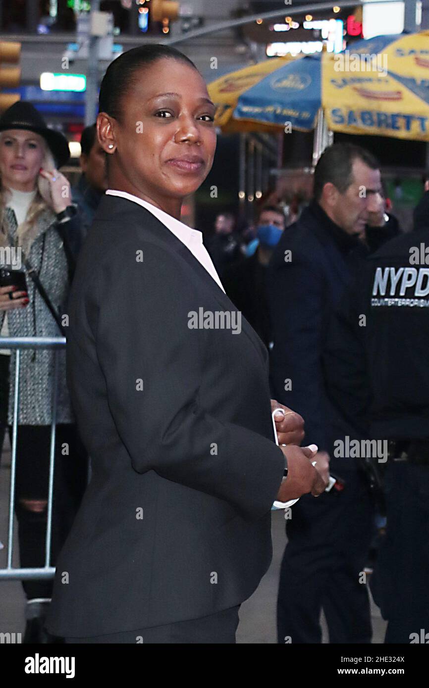 New York - NY - 20211216- NYC Police Commissioner Keechant Sewell on ...