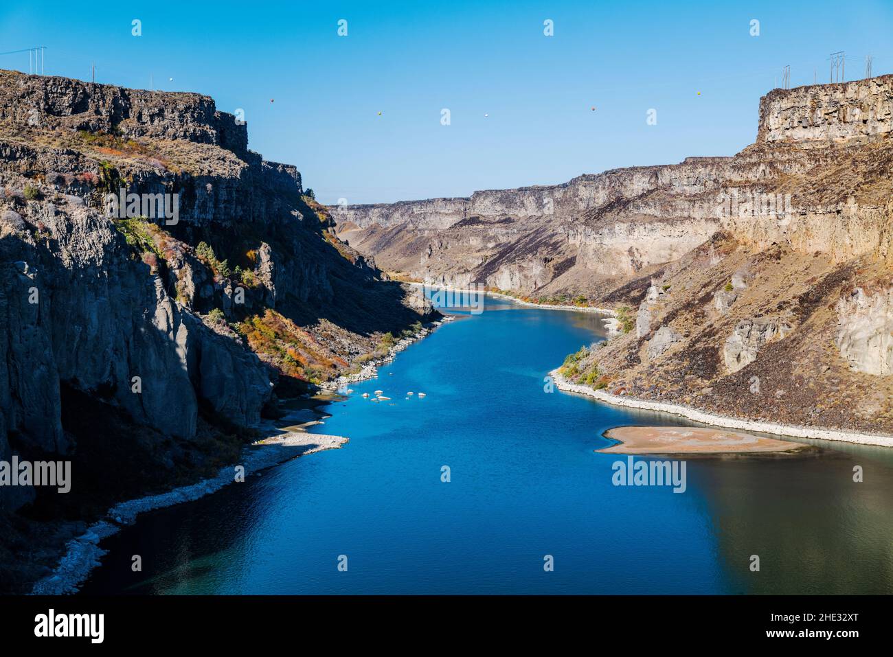 Shoshone falls hydroelectric project hi-res stock photography and ...