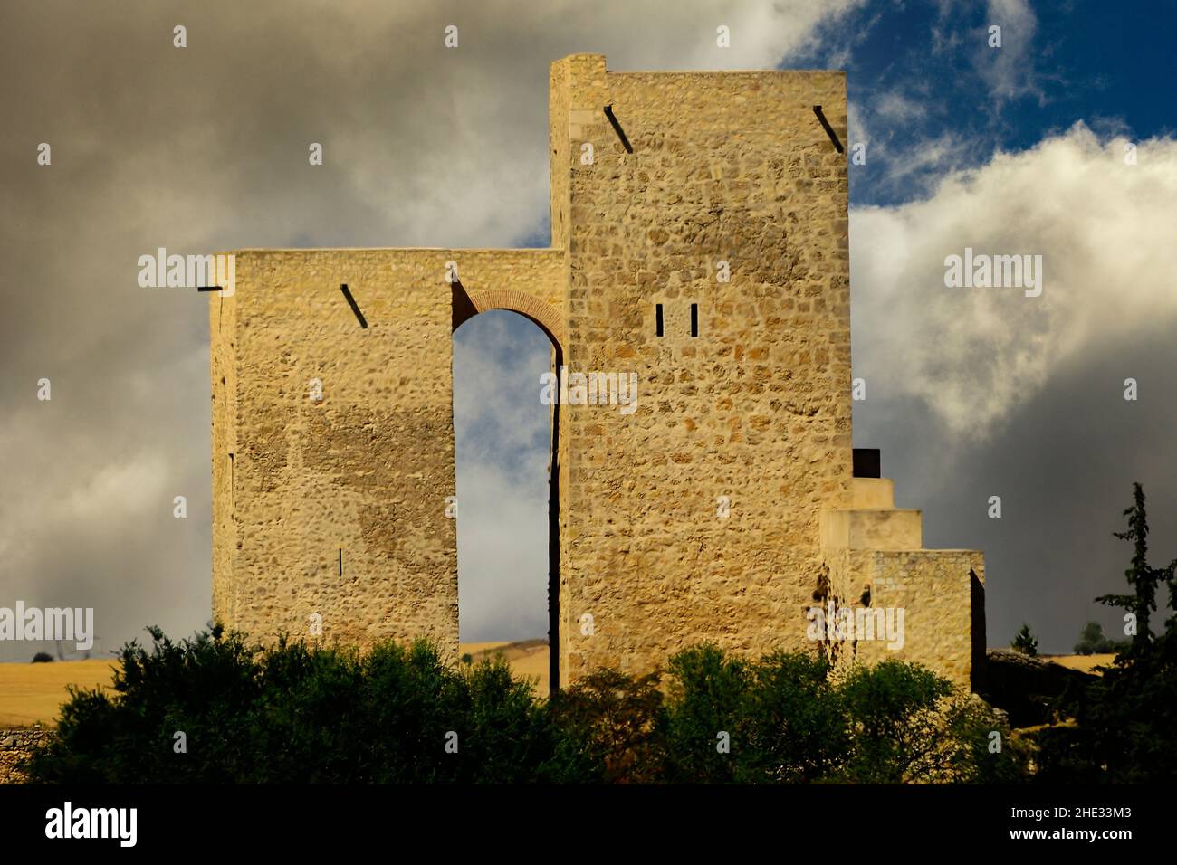 Castle of Ucles in Cuenca - Spain Stock Photo - Alamy