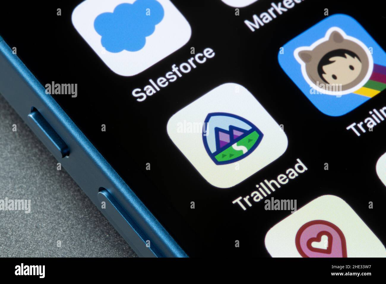 Trailhead Go App Icon Is Seen On An Iphone Trailhead Go Brings All Of The Training Material