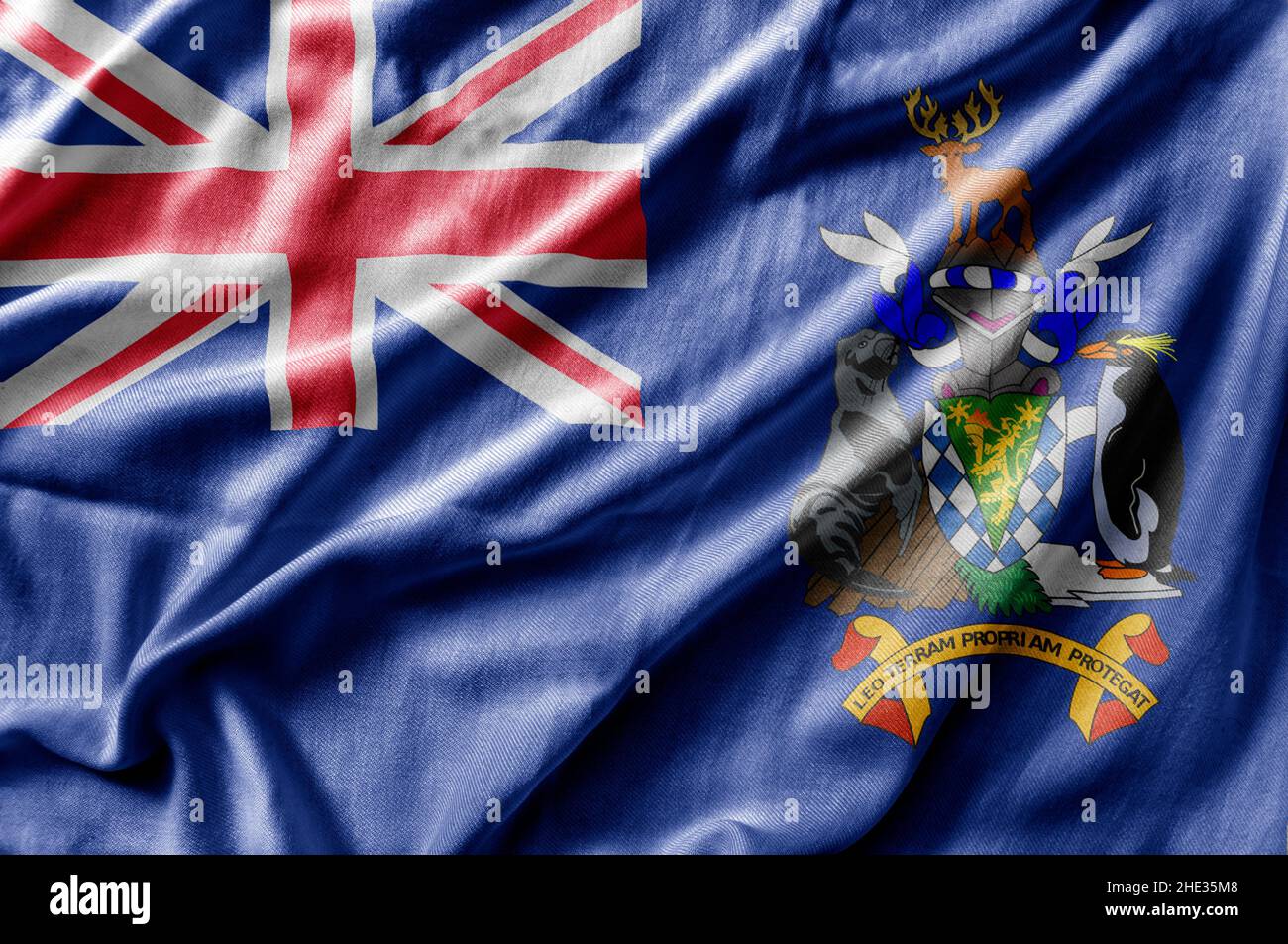 Sandwich island flag hi-res stock photography and images - Alamy