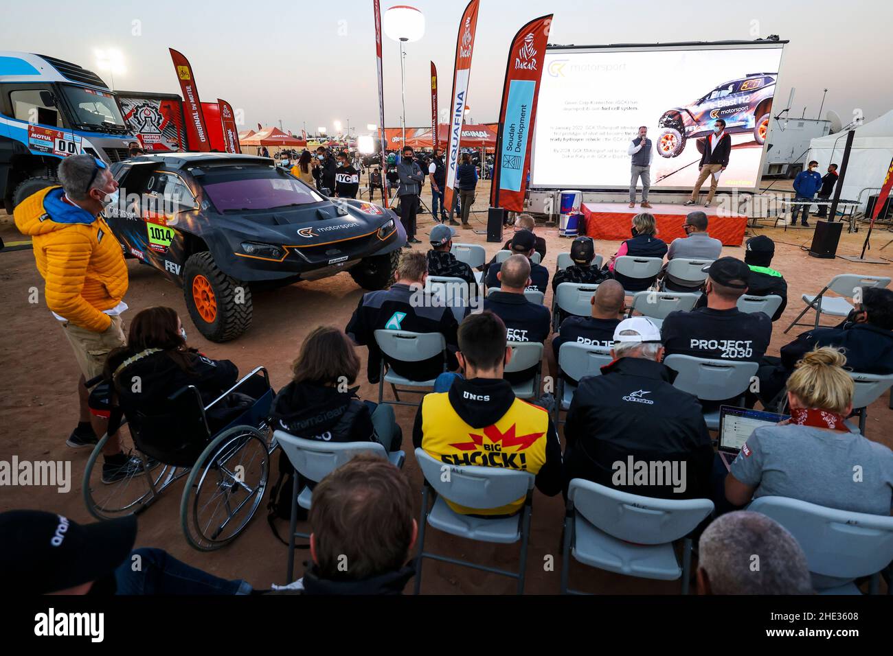 Eric Boudot, CEO of GCK, portrait during the Rest Day of the Dakar ...