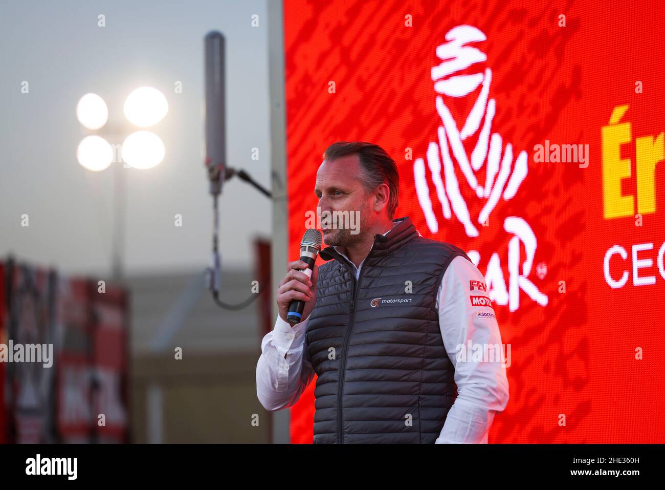 Eric Boudot, CEO of GCK, portrait during the Rest Day of the Dakar ...