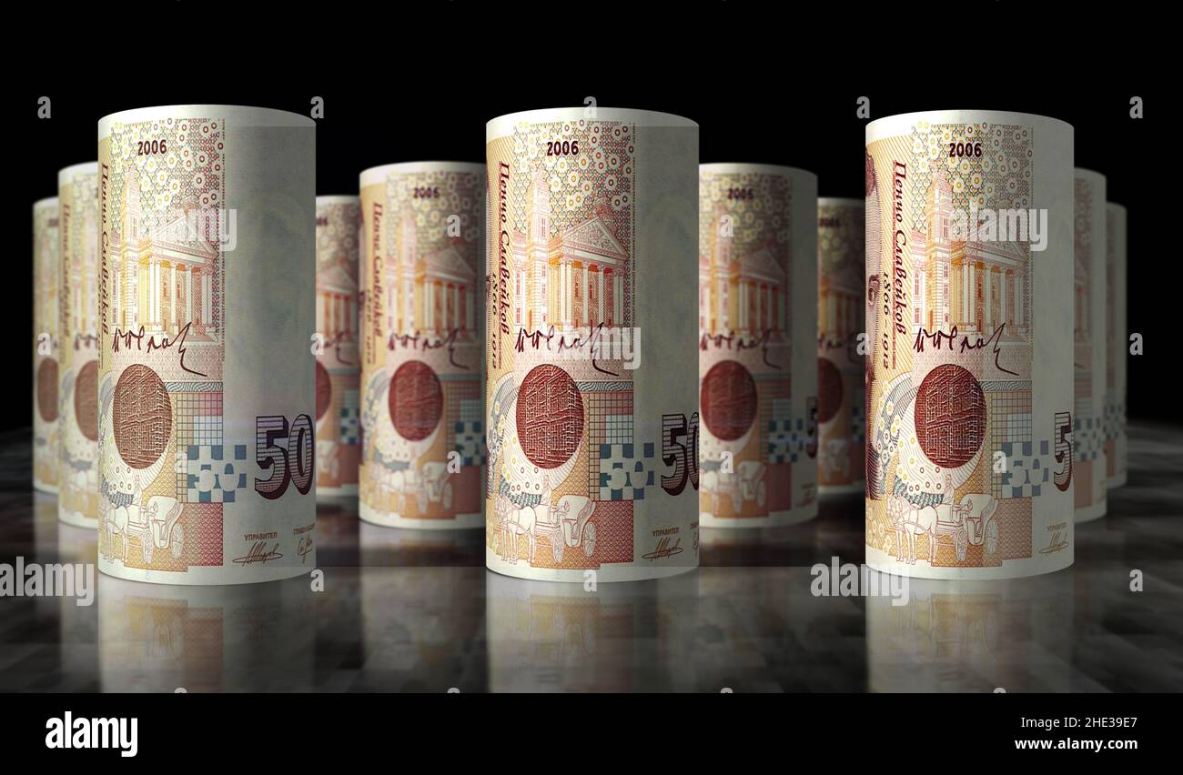 Bulgarian lev banknotes hi-res stock photography and images - Alamy