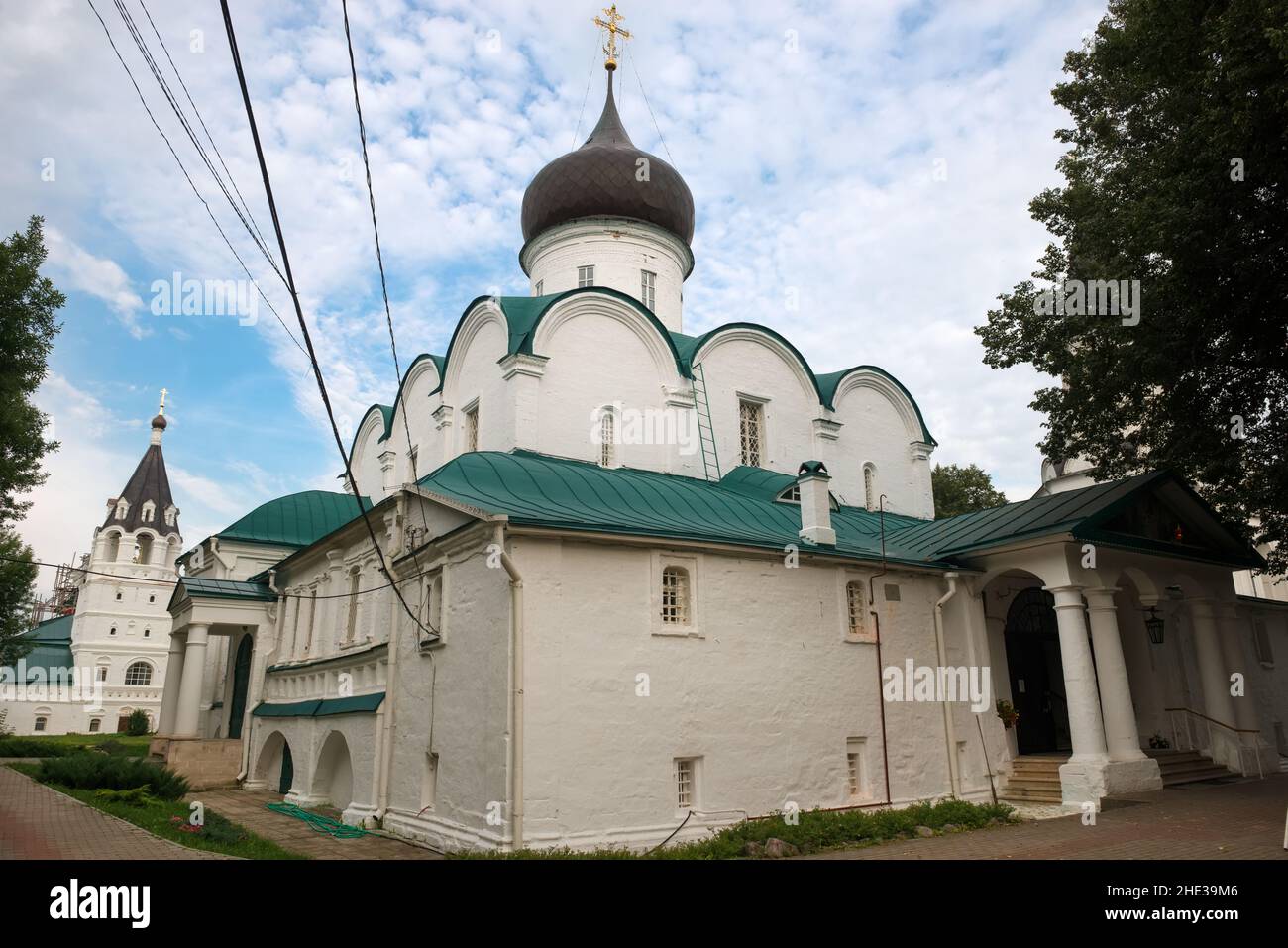 Alexandrov, Russia - AUGUST 10, 2021. Church of the Intercession of the ...
