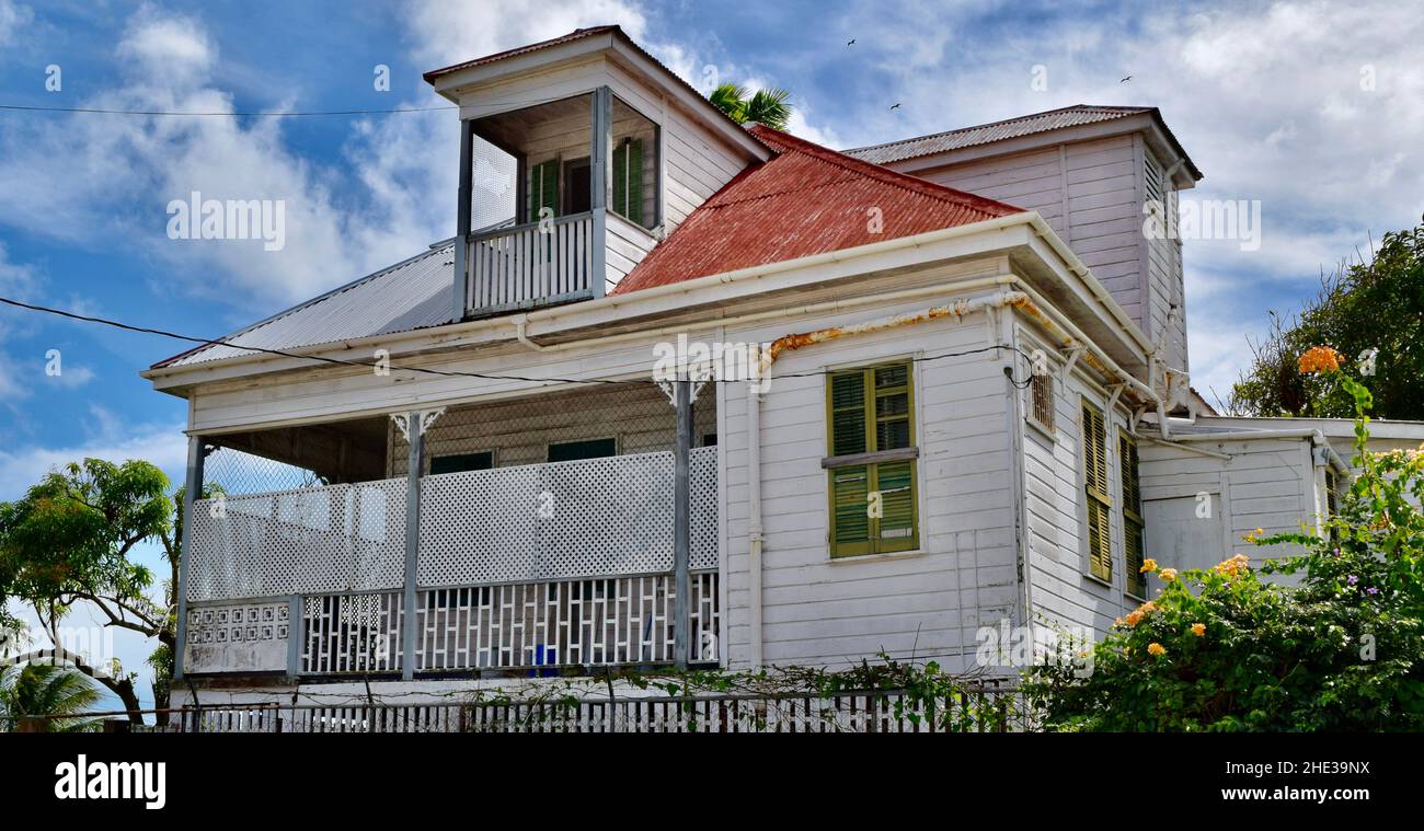 Belize city buildings hi-res stock photography and images - Alamy