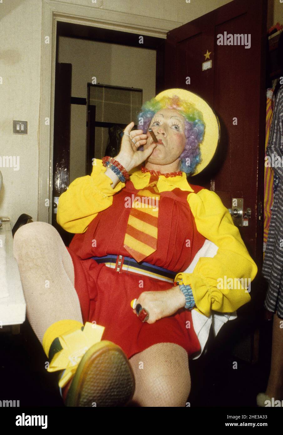 Welsh actor Wyn Calvin known affectionately as "The Clown Prince of ...