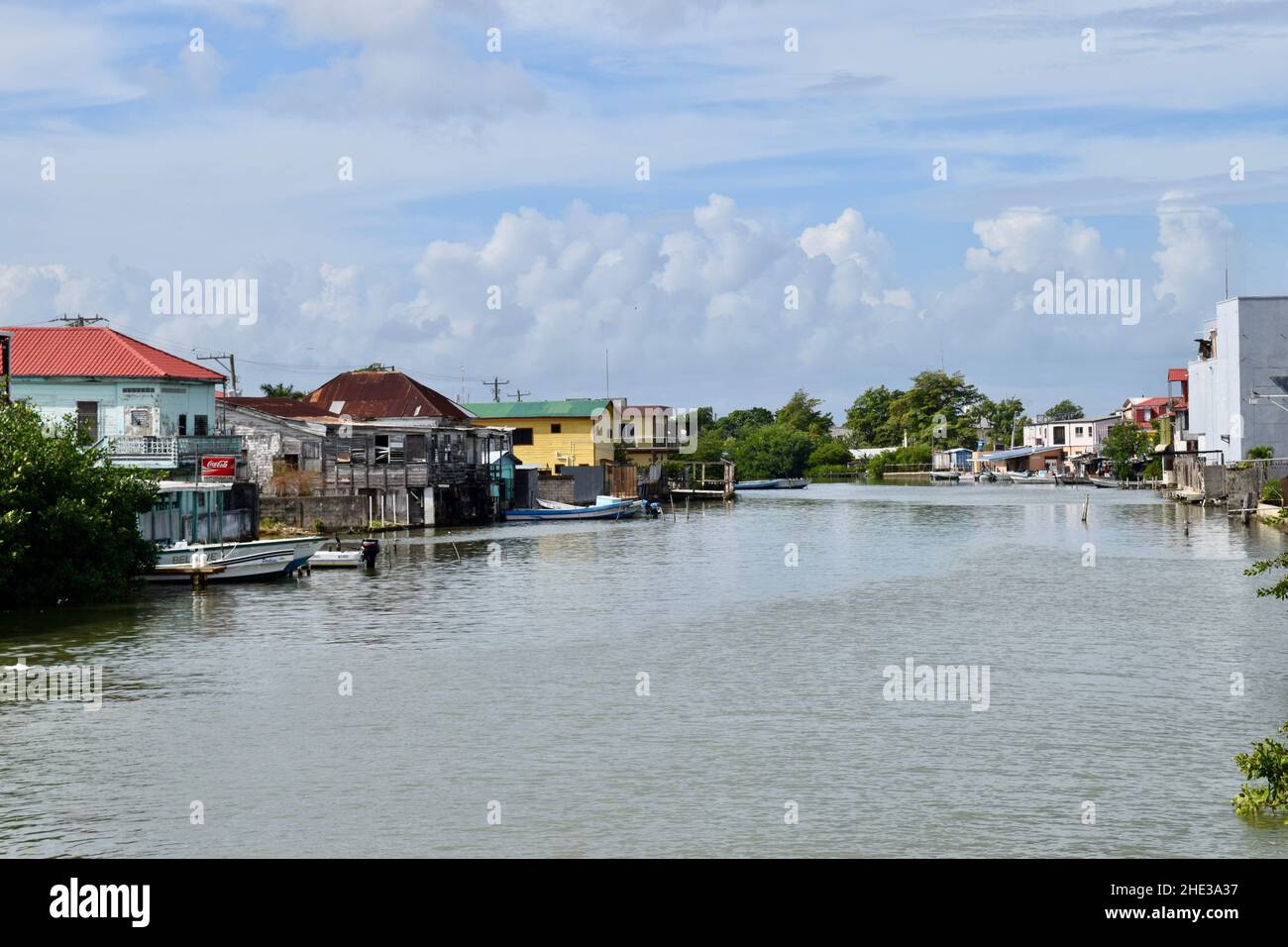 Belize harbor hi-res stock photography and images - Alamy