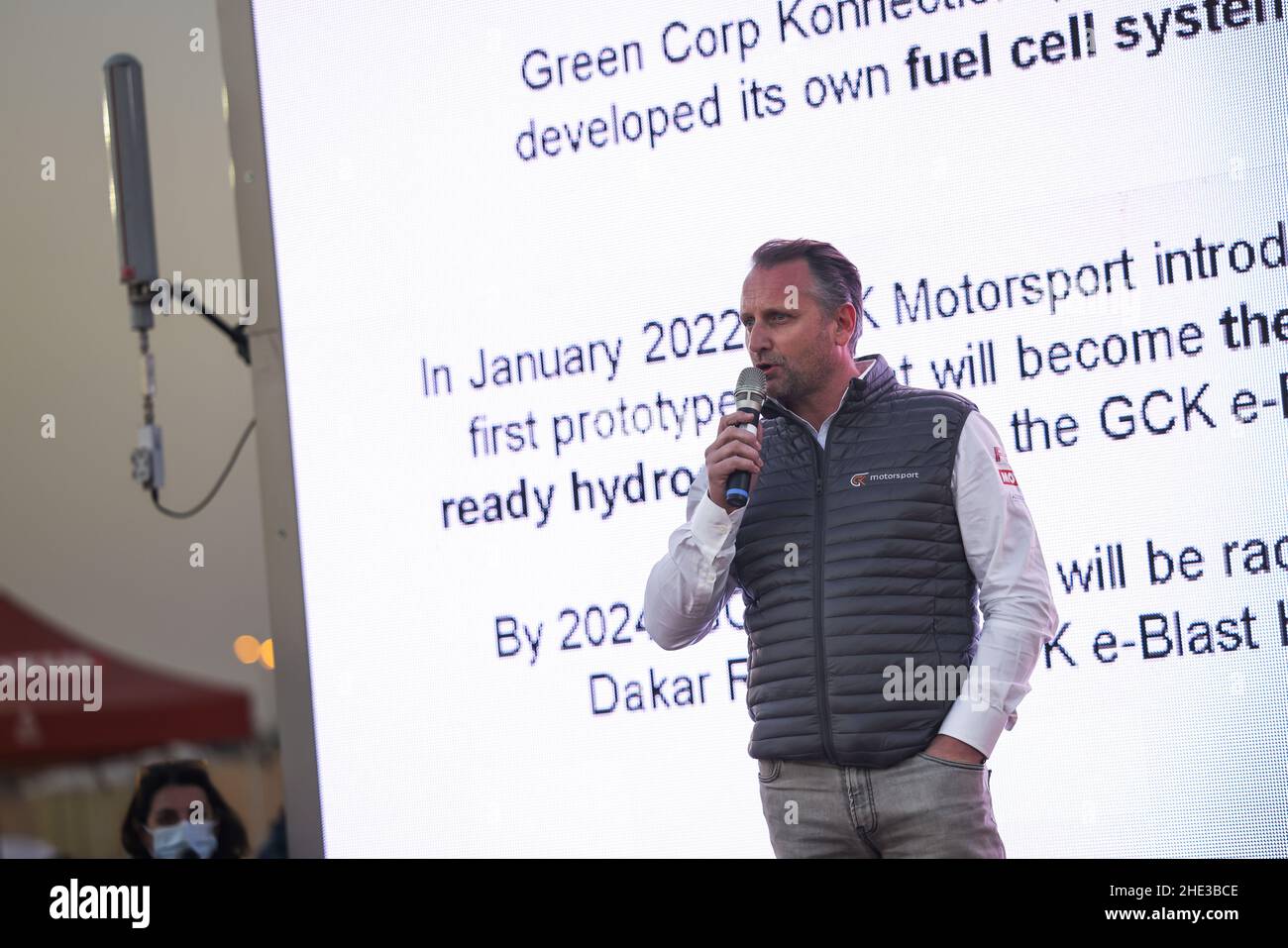 Eric Boudot, CEO of GCK, portrait during the Rest Day of the Dakar ...