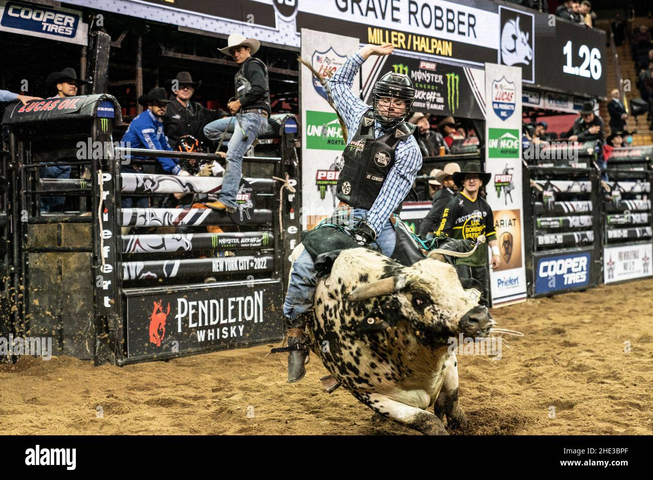 New York, NY - January 7, 2022: Conner Halverson of Gordon, Nebraska ...