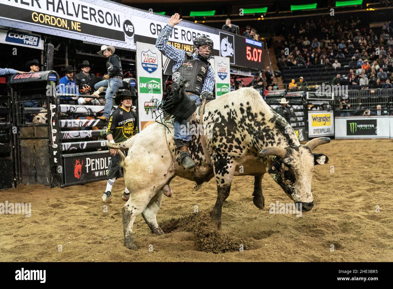New York, NY - January 7, 2022: Conner Halverson of Gordon, Nebraska ...