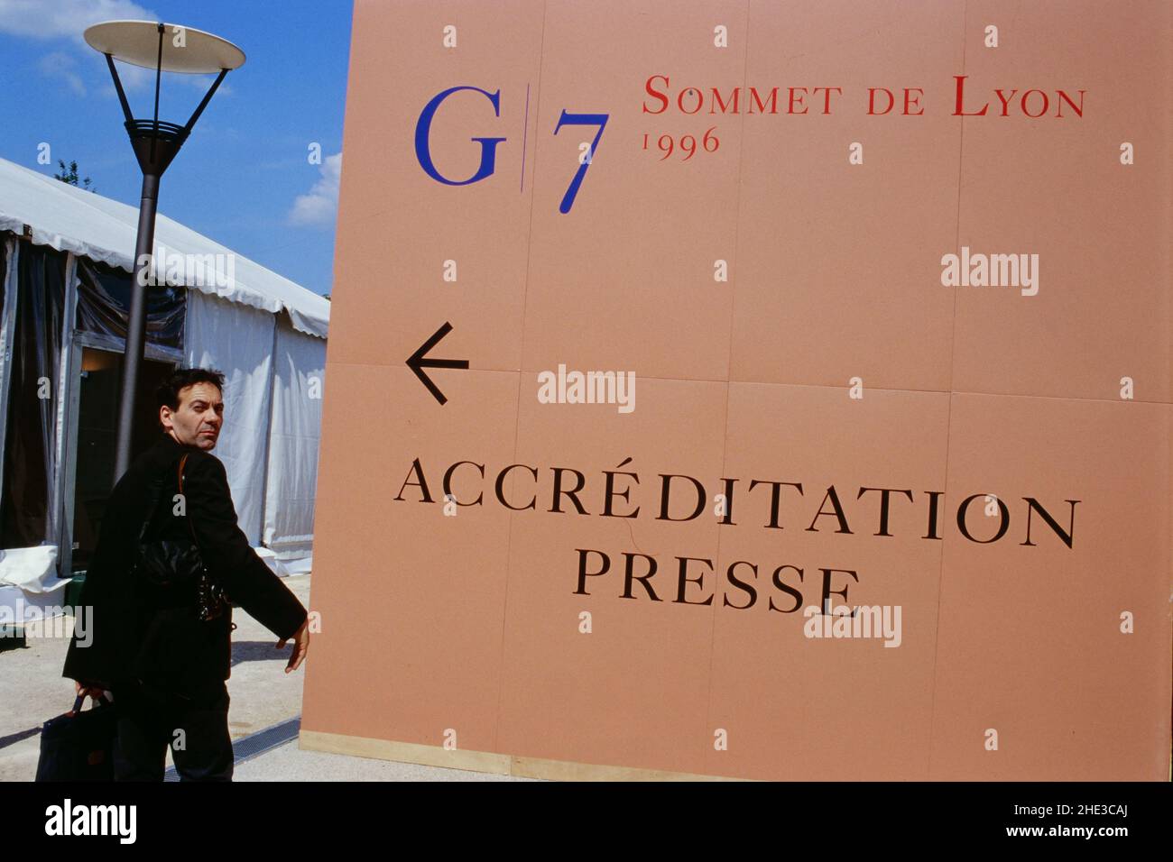 Archives 90ies: Preparation of G7 international Conference, Lyon ...