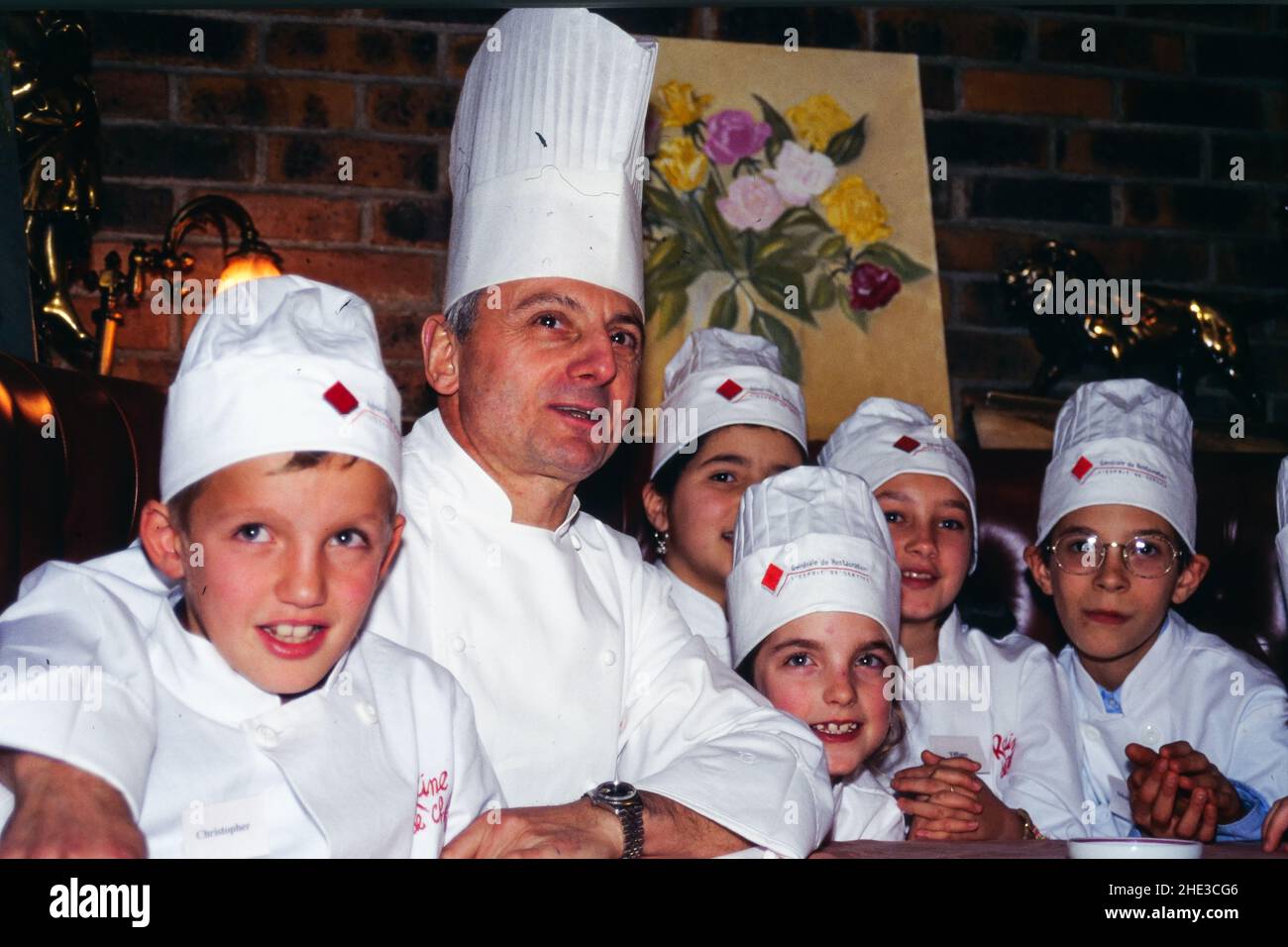 Archives 90ies: Graines de Chef cooking contest, Lyon, France, 1996 ...