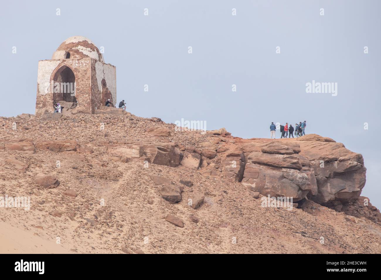 Qubbet el-Hawa, the tombs of the nobles on the West bank of the nile ...